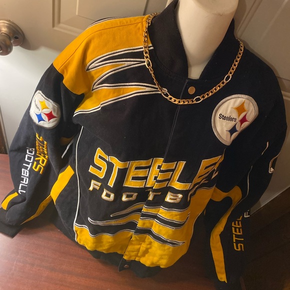 NFL | Jackets & Coats | Authentic Steelers Coat | Poshmark